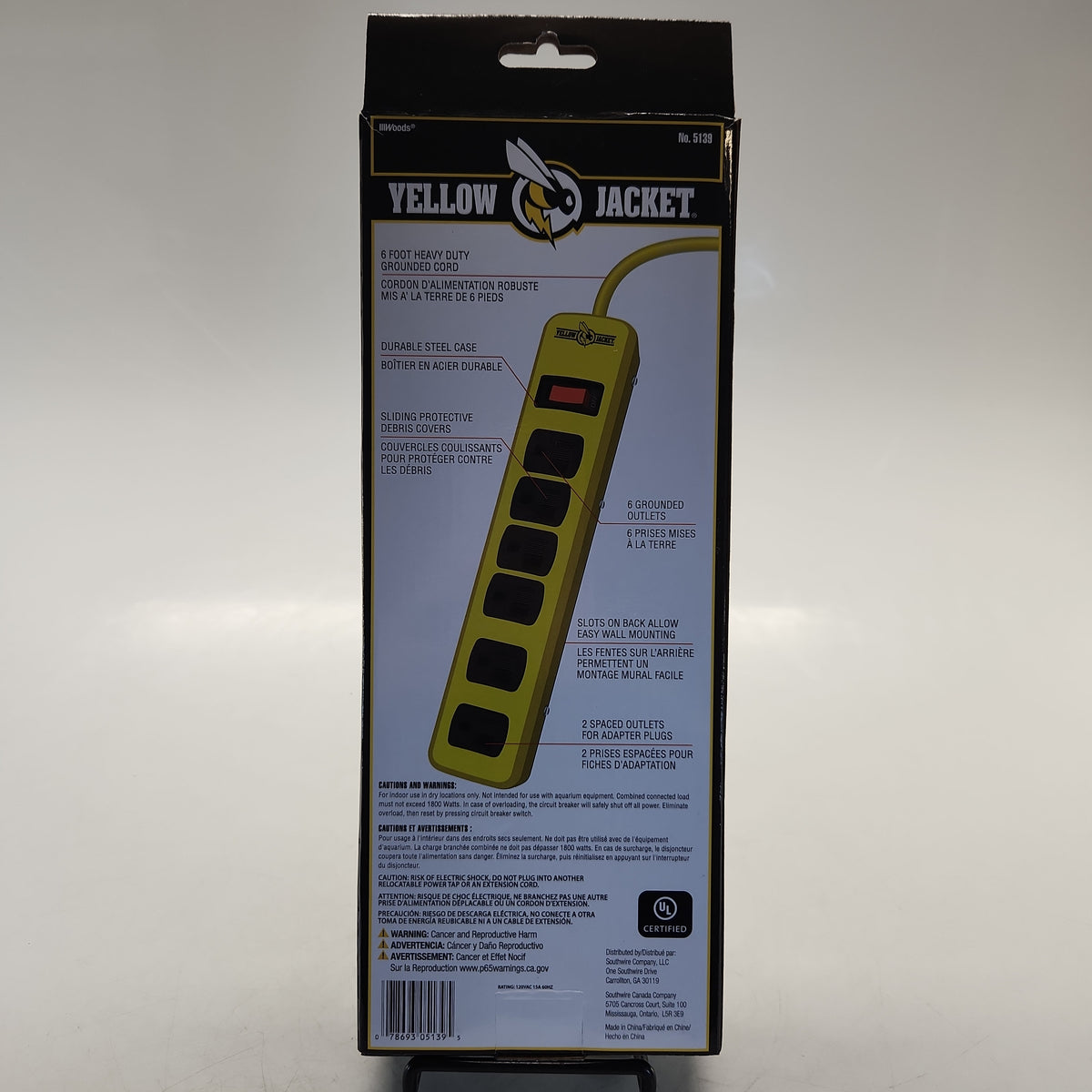 Yellow Jacket 6 Outlet Power Strip – Morrow's of Drumbo