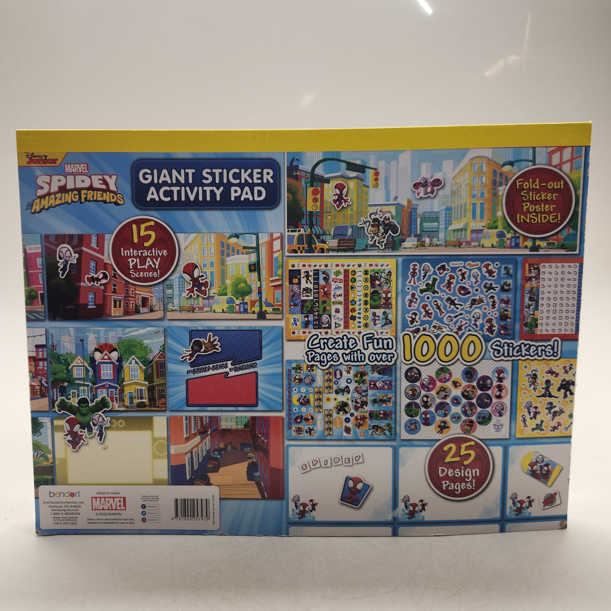 Giant Sticker Activity Pad: Spidey Amazing Friends – Morrow's of Drumbo